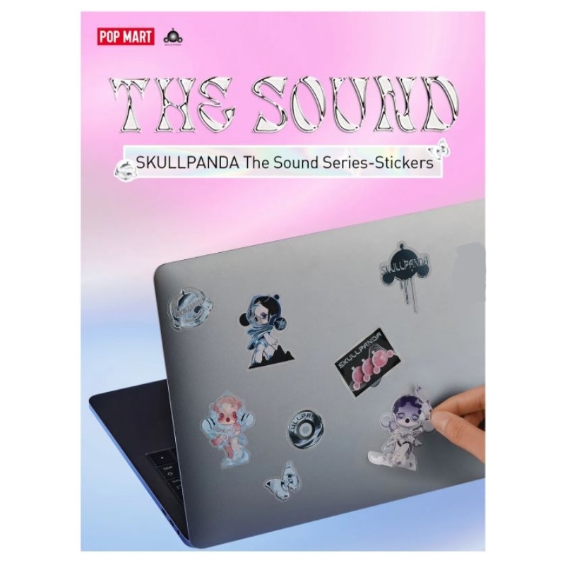 Jual Pop Mart - SkullPanda The Sound Series (Stickers) | Shopee Indonesia