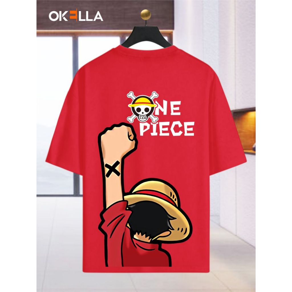 Jual Okella - ONE PEACE | T-Shirt Oblong | Kaos Lengan Pendek | Baju ...