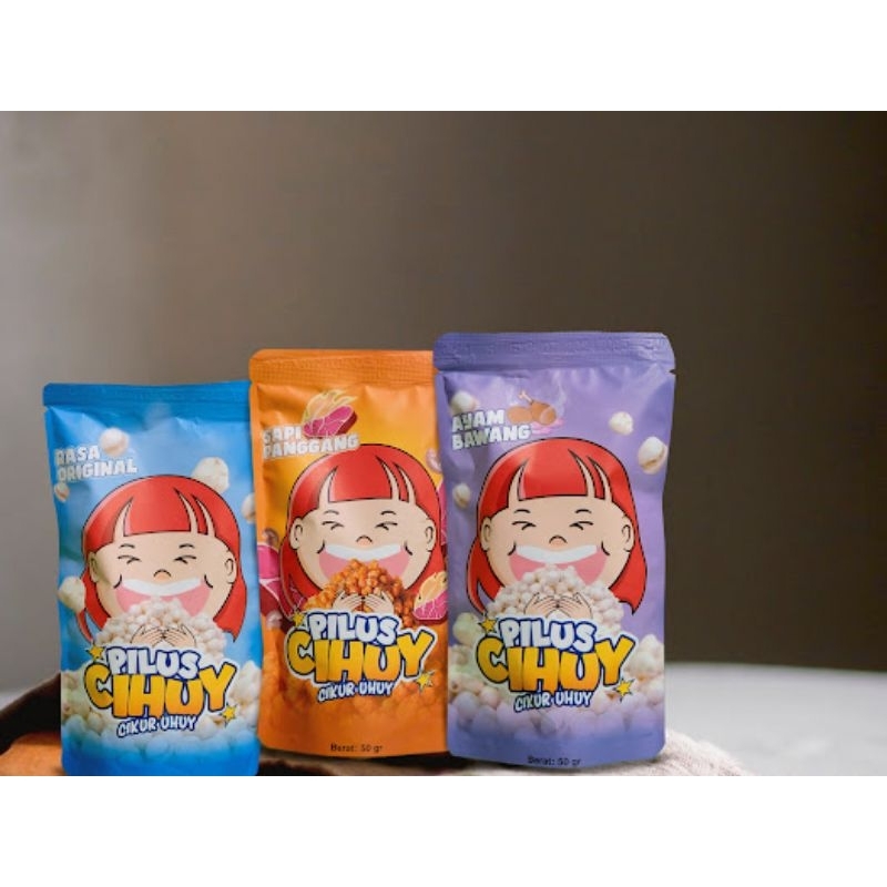 Jual PILUS CIHUY CEKELIN 50gr | Snack Cemilan Renyah Gurih Enak Viral ...