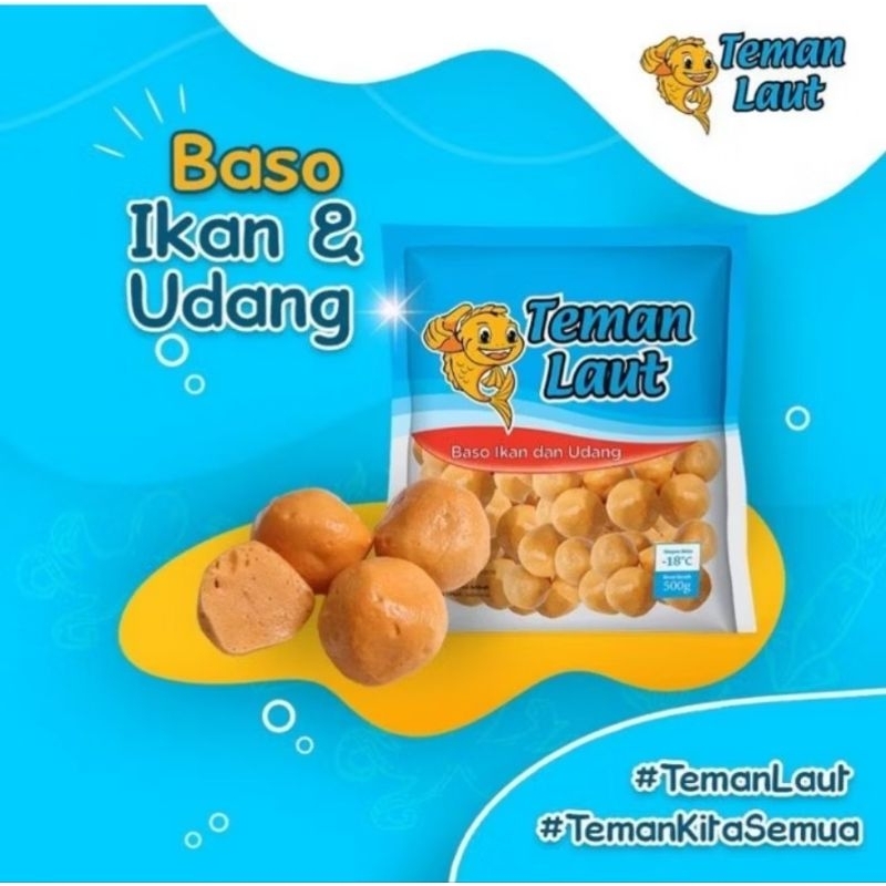 Jual CEDEA TEMAN LAUT BAKSO IKAN | UDANG | CUMI TL @40 BUTIR 500GR ...