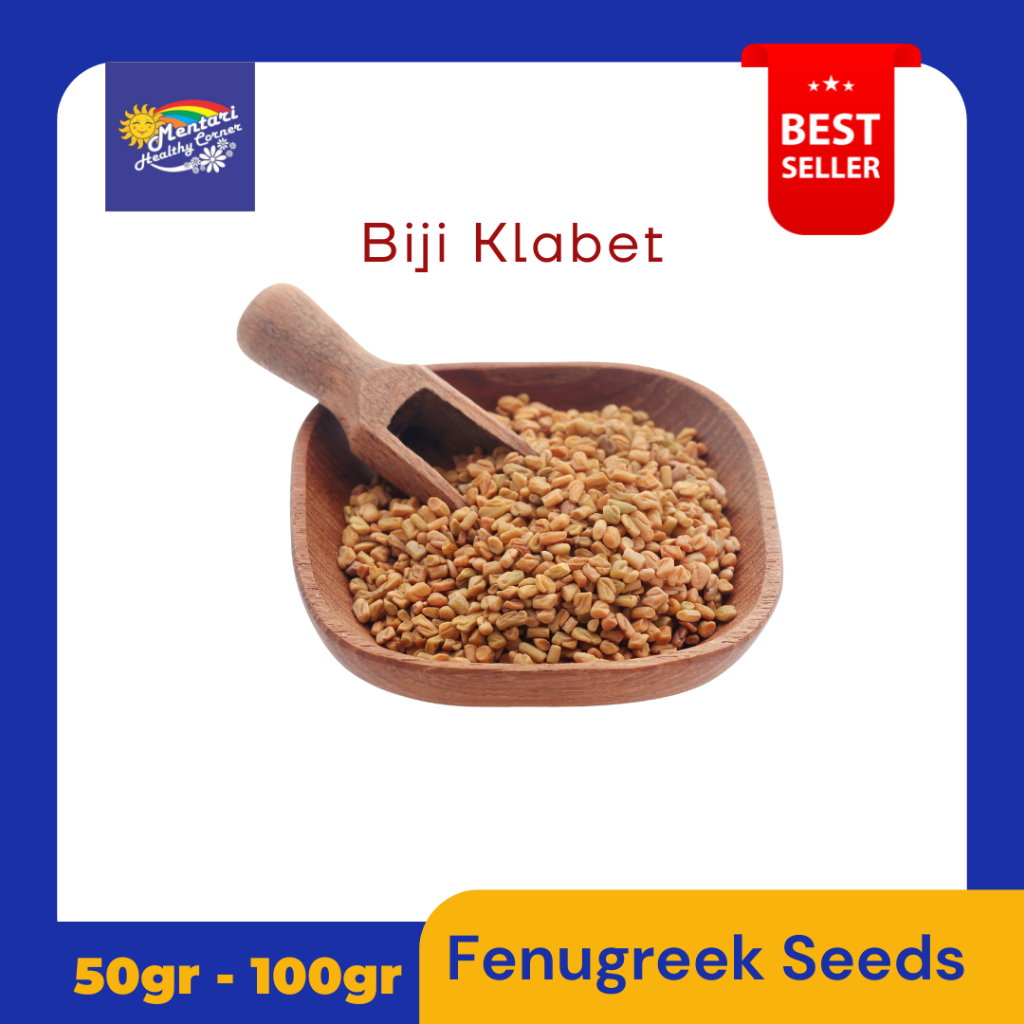 Jual Fenugreek Seed (100gr - 50gr) / Fenugreek Utuh / Biji Klabet ...