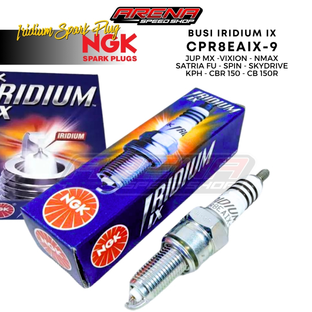Jual NGK Iridium CPR8EAIX-9 Busi WR 155 PCX CBR 150 R CBR 250 RR Mega Pro Ninja 250 W 175 ...