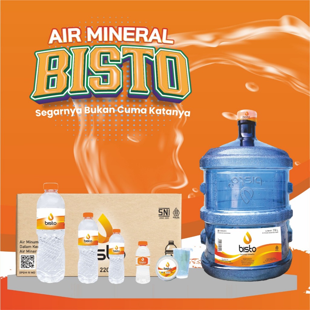 Jual Air Mineral BISTO (AMDK) Air Minum Dalam Kemasan | Shopee Indonesia