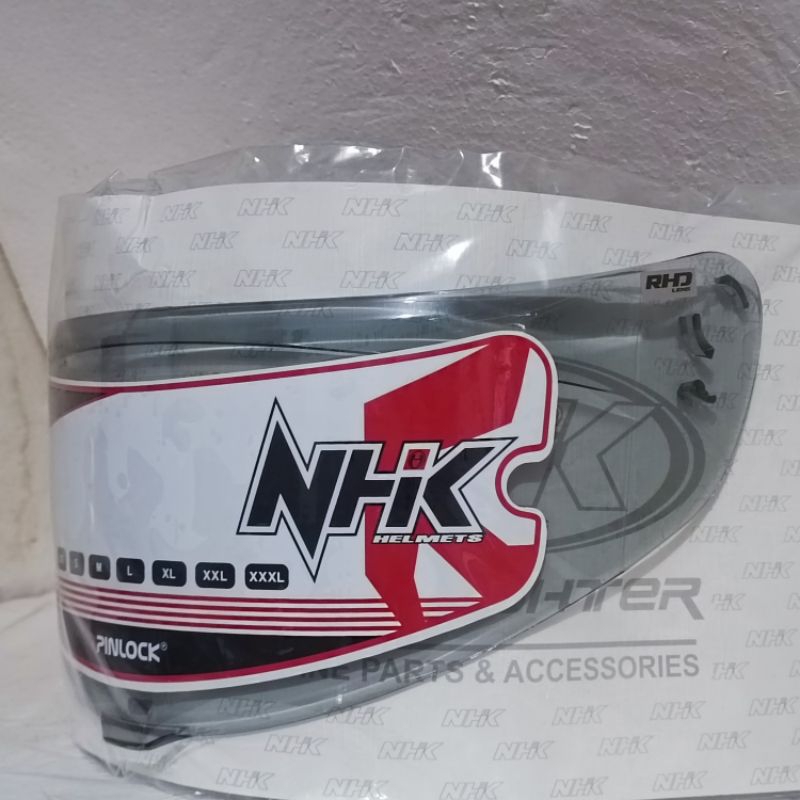 Jual VISOR NHK MARK-1 RHD LENS LIGHT SMOKE ORIGINAL | Shopee Indonesia