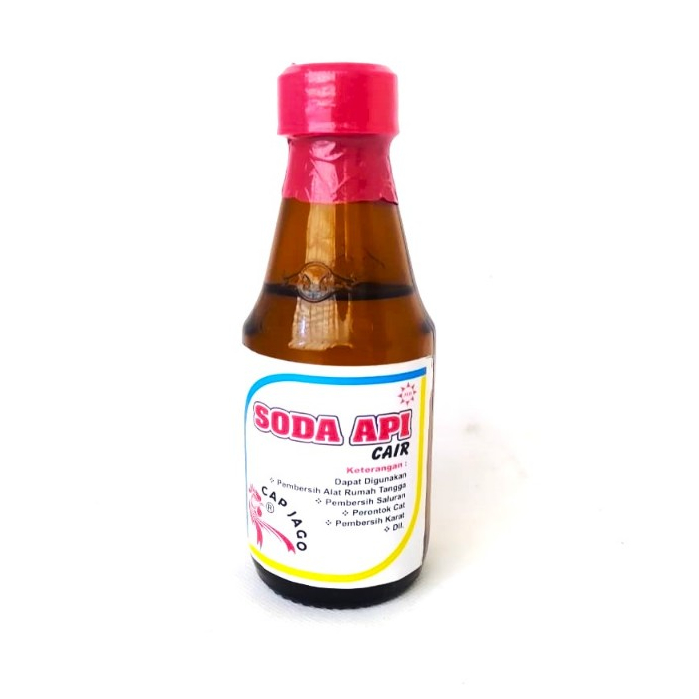 Jual Soda Api Cair/ Pelancar Saluran/ Penghapus Cat Air 150Gram Botol ...