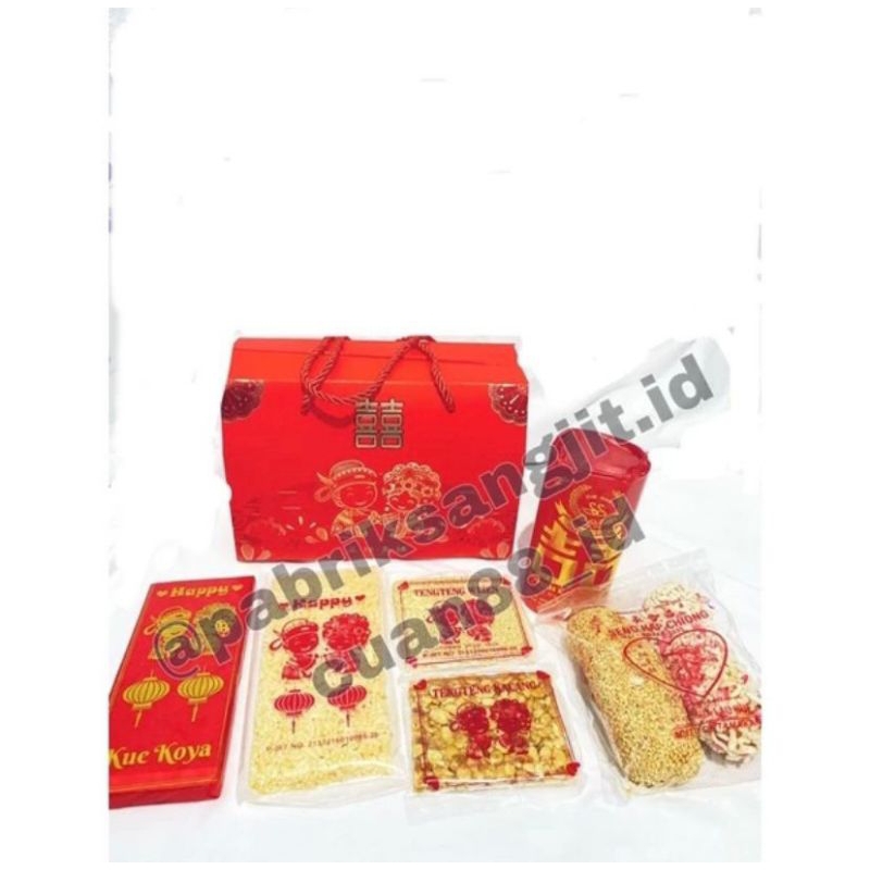 Jual kue sangjit / kue sangjit paket hampers 4 ( dapat semua sesuai ...