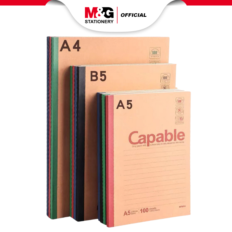 Jual M&G Note Book / Buku Tulis / Buku Catatan B5 Capable Notebook 40 Halaman | Shopee Indonesia