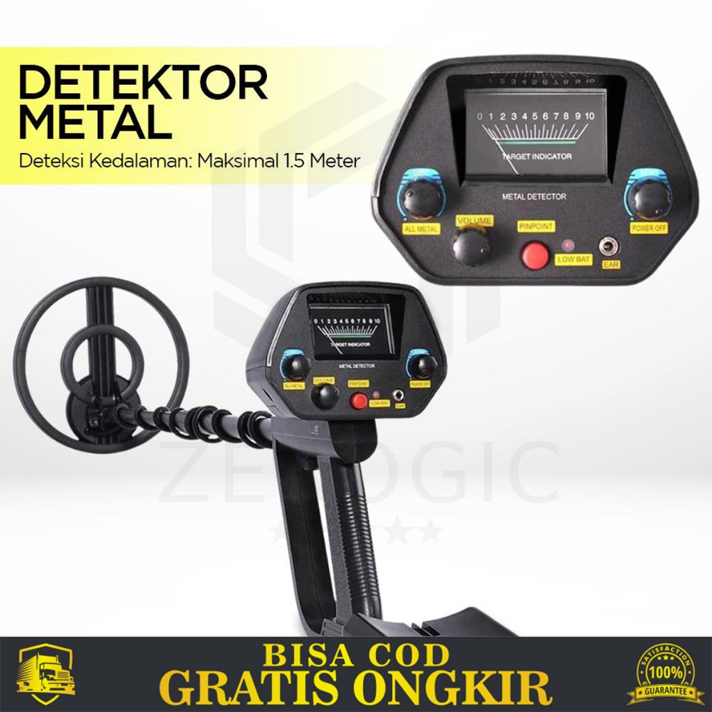 Jual DETECTOR METAL SERBAGUNA FINDER PERALATAN PENDETEKSI BESI ...