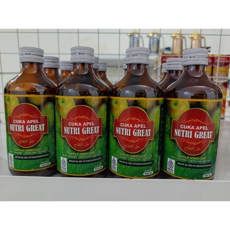 Jual cuka apel kemasan 300 ml | Shopee Indonesia