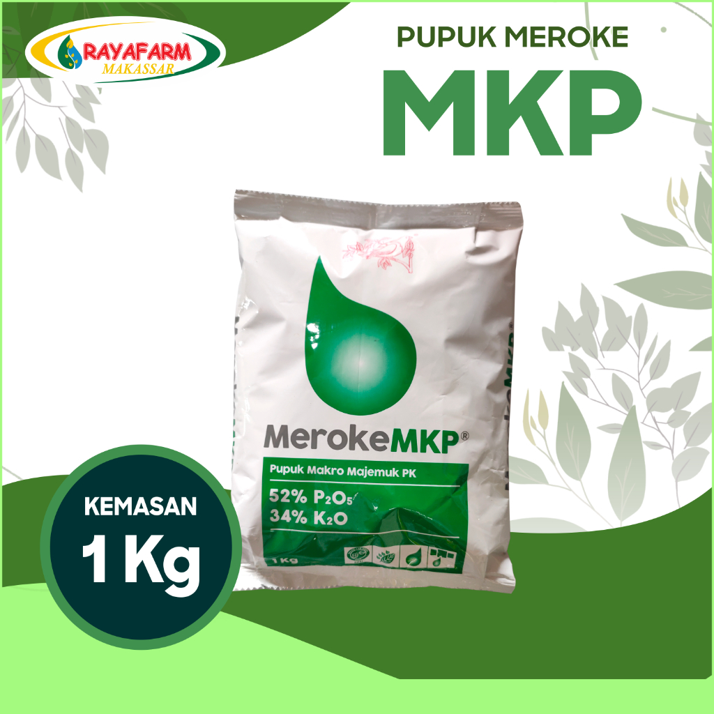 Jual Pupuk Makro Majemuk Meroke MKP Kemasan 1kg | Shopee Indonesia