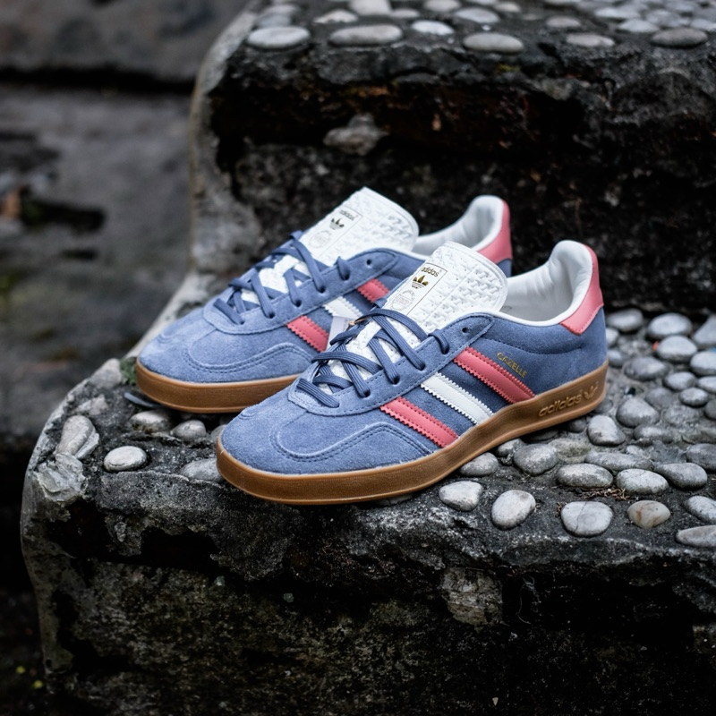 Jual Adidas Gazelle Indoor Blue Almost Pink - IG1640 | Shopee Indonesia