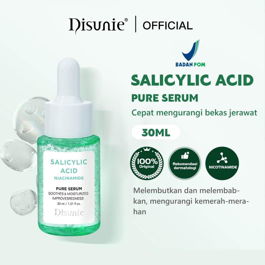 Jual DISUNIE Salicylic Acid Anti-acne Serum Soothing & Moisturizing ...