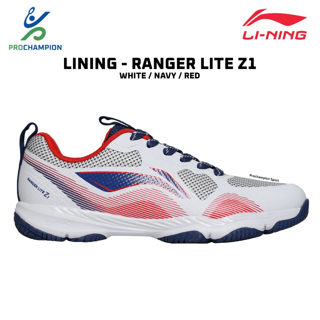 Jual Sepatu Badminton Shoes Lining RANGER LITE Z1 2024 New Color White ...