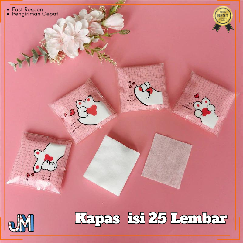 Jual Kapas Toner Isi 25 Lembar / Kapas Tipis Makeup Wajah - Jakmart ...