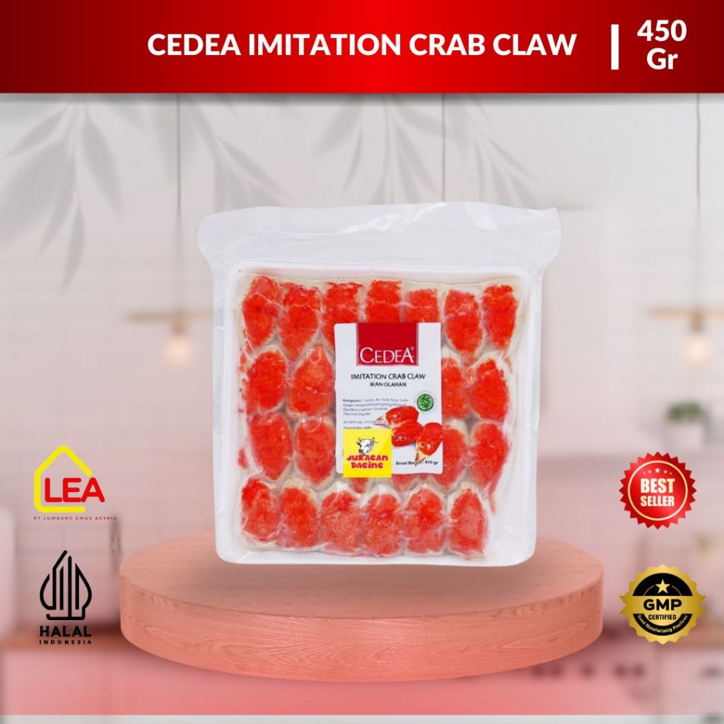 Jual Cedea Imitation Crab Claw 450gr | Shopee Indonesia