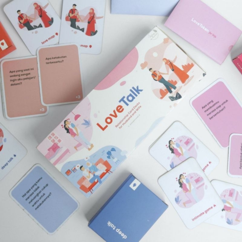 Jual READY Kartu Love Talk by SAFT - Deep Talk, Love Map, Intimate Game ...