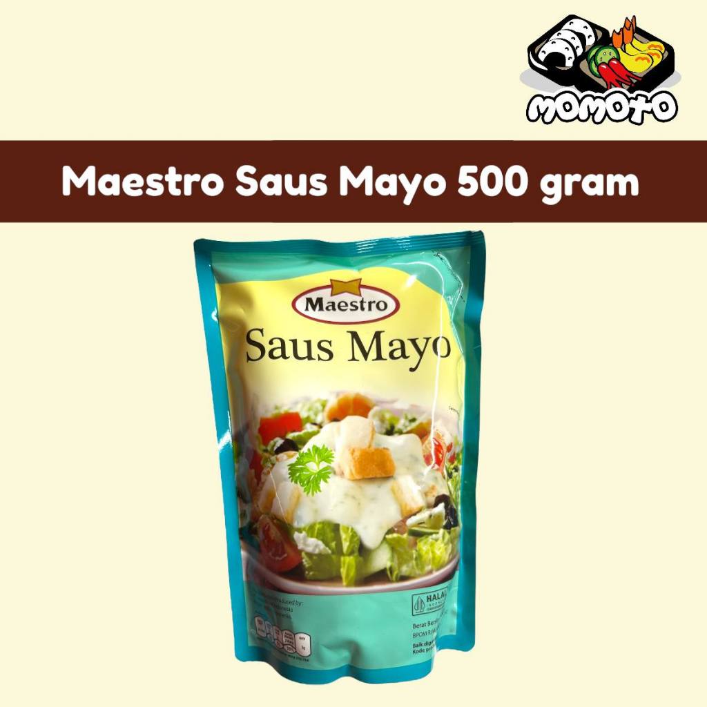 Jual Saus Mayo Maestro Biru 500 gram Salad Buah Sayur Burger Kebab ...