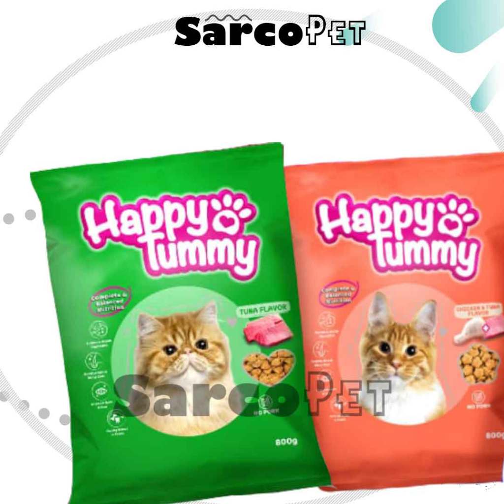 Jual Happy Tummy Cat Makanan Kucing 800gr Dry Food | Shopee Indonesia