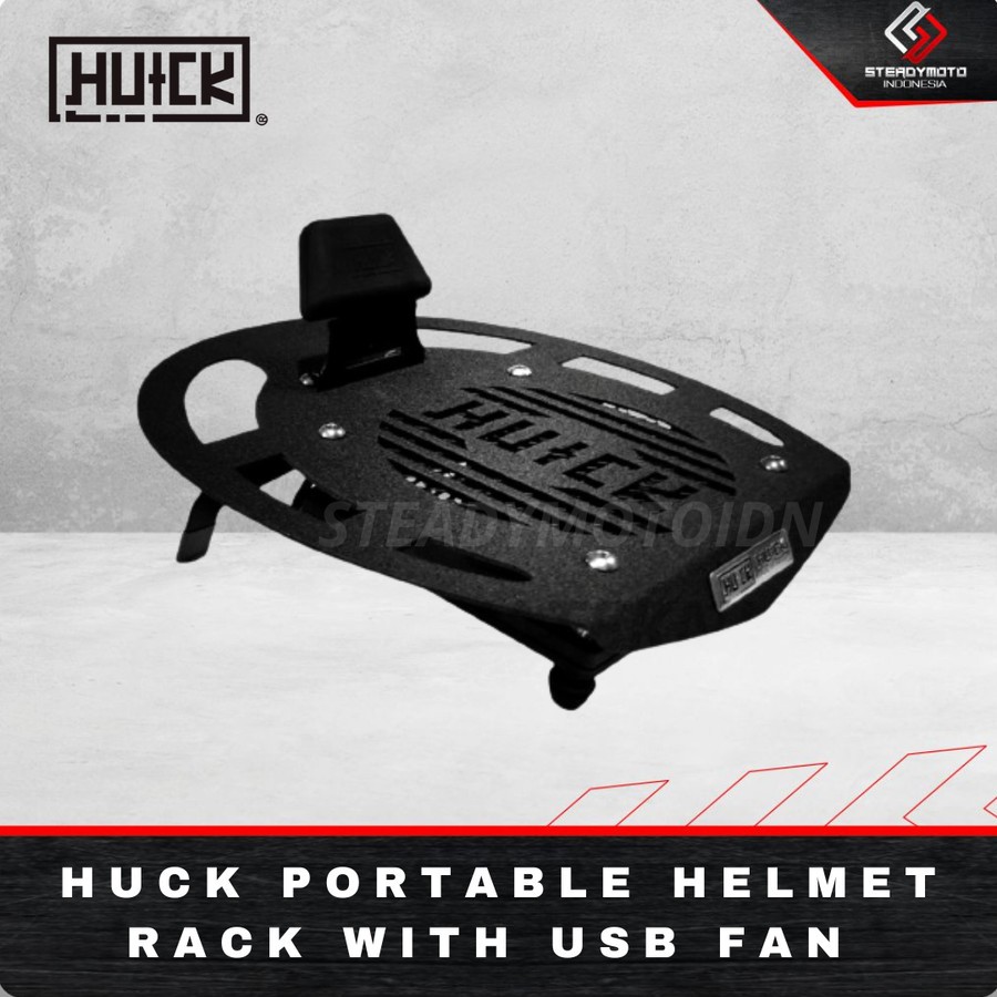 Jual PENGERING HELM HUCK PORTABLE HELMET RACK WITH USB FAN (3000 RPM ...