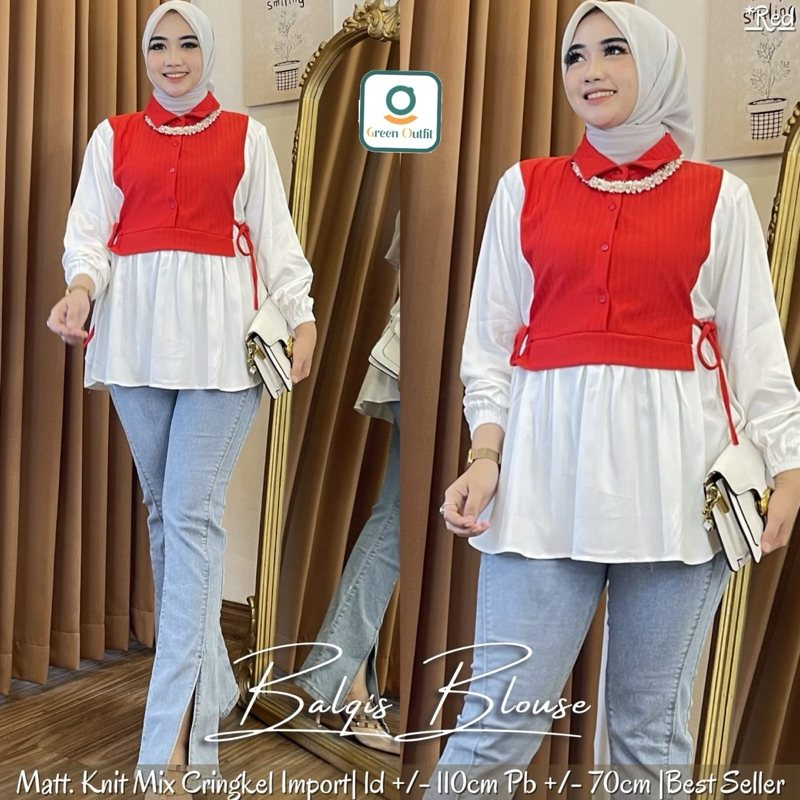 Jual Balqis Blouse // Yumma Blouse // Maya Blouse // Inggrid Blouse ...
