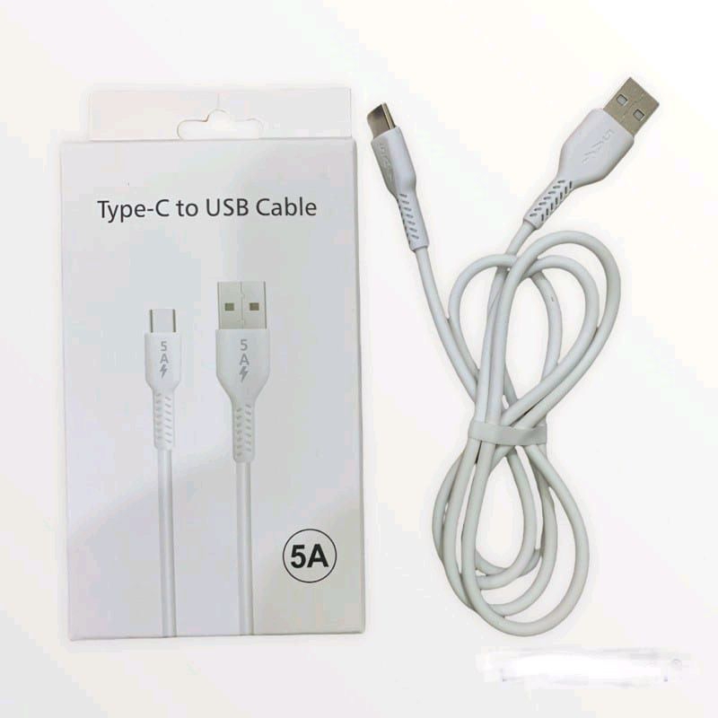 Jual 5A kabel charger type c fast charging 5A kabel data ori type c ...
