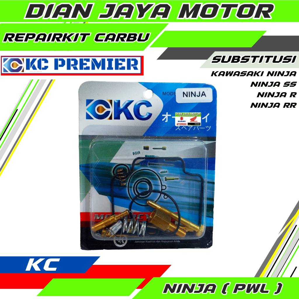 Jual Repairkit Karbu Ninja R Ninja ss Ninja RR KC Premier Reparkit ...