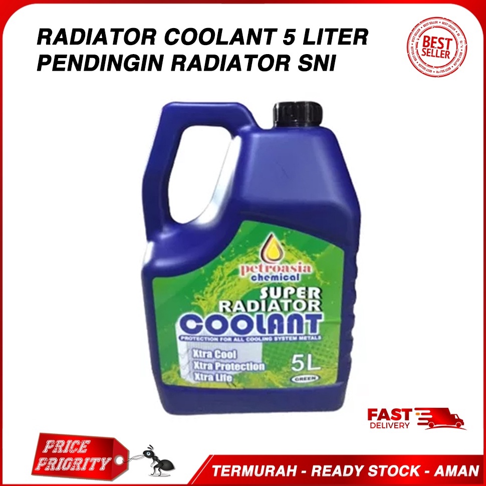 Jual SALEE Air Raditor Mobil 5 LITER Anti Karat Radiator Coolant Super ...