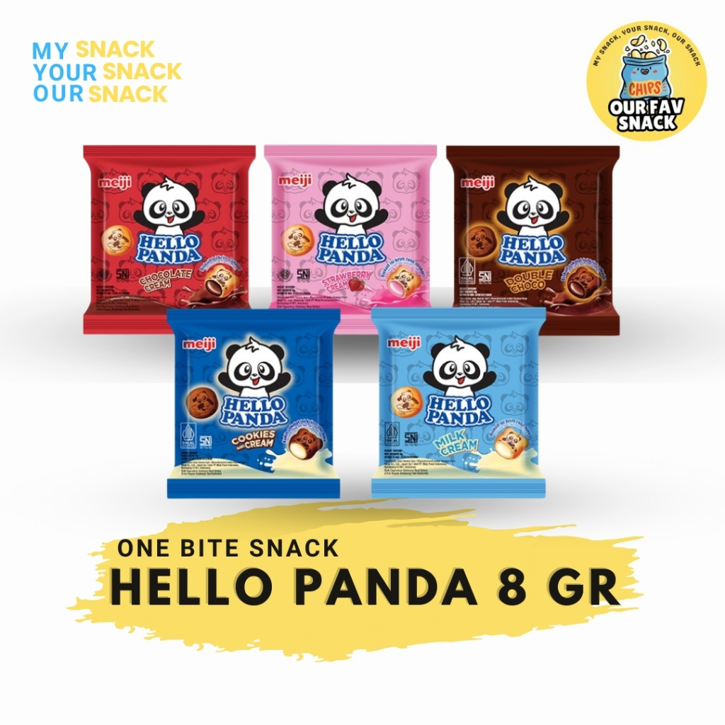 Jual Hello Panda Kemasan 8 Gram Biskuit Isi Coklat Harga 1000 Perak ...