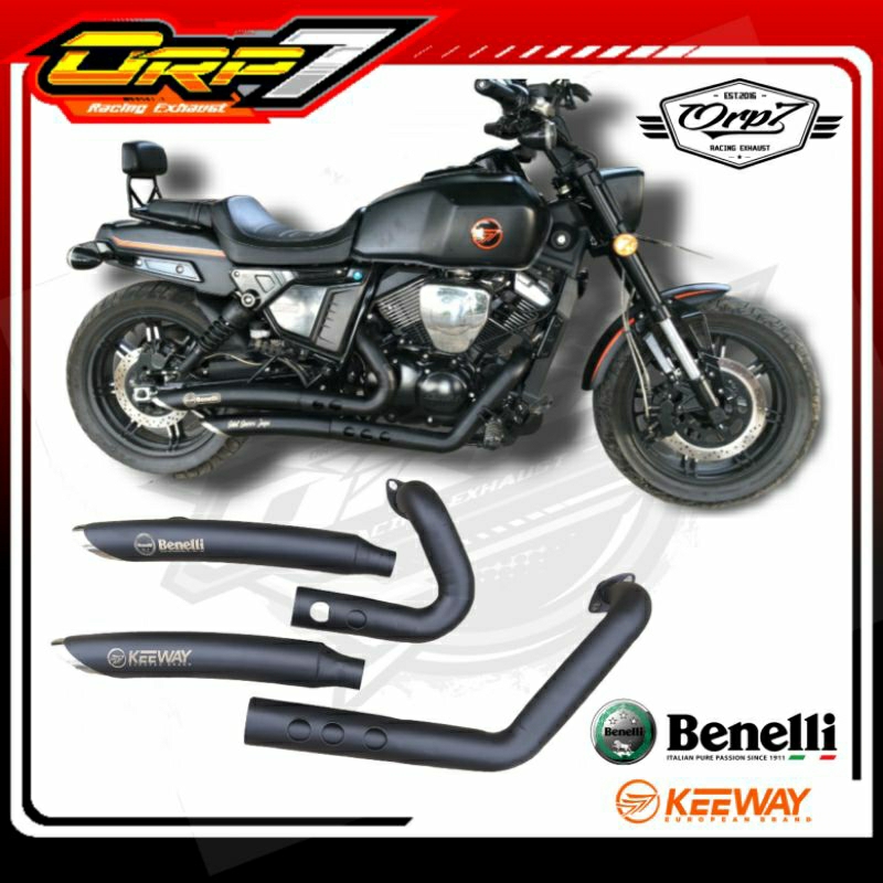 Jual Knalpot Custom Benelli Keeway v250 Benelli KEEWAY Benda | Shopee ...