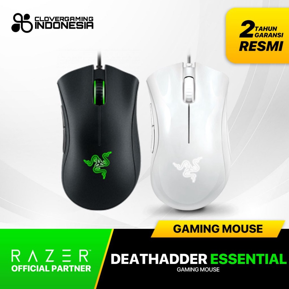 Jual KODE N9I Razer Deathadder Essential Gaming Mouse ORIGINAL ASLI ...