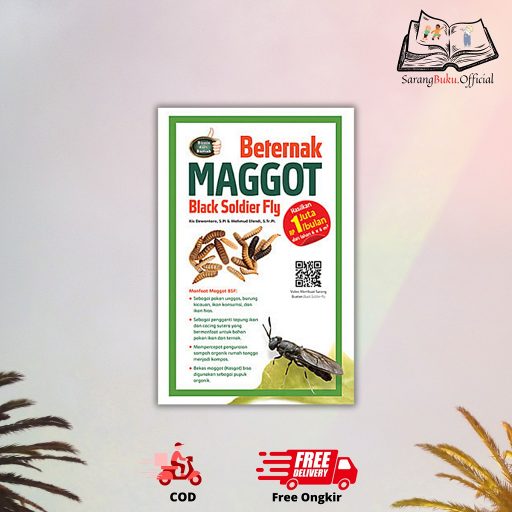 Jual BUKU BETERNAK MAGGOT BLACK SOLDIER FLY | Shopee Indonesia
