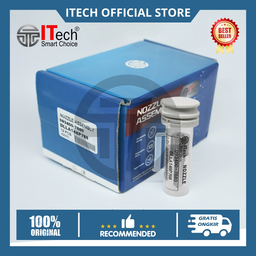 Jual Nozzle Injector Mitsubishi Canter PS125 125PS P768 Asli ITech ...