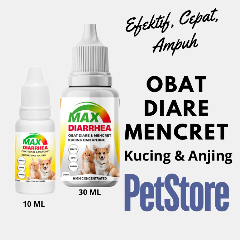 Jual Obat Diare dan Mencret KUCING ANJING MAX DIARRHEA | Shopee Indonesia
