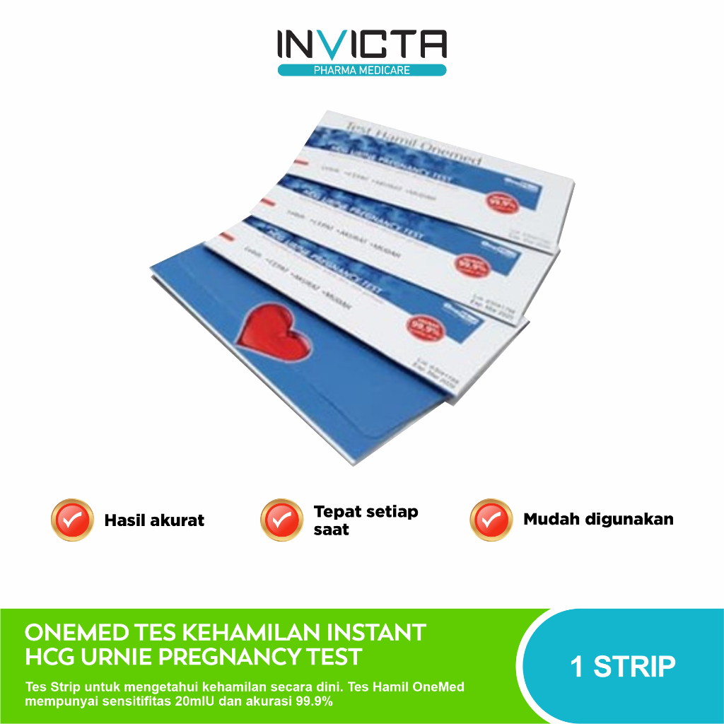 Jual Onemed HCG Urine Pregnancy Test - STRIP | Shopee Indonesia