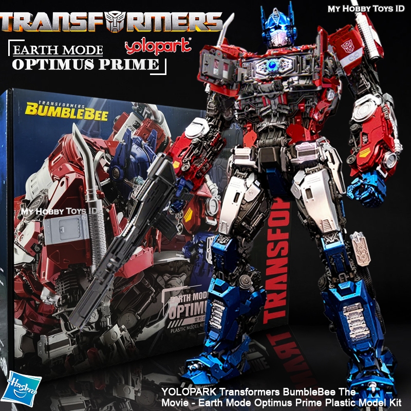 Jual Action Figure Bumblebee Movie Optimus Prime Yolopark Model Kit ...
