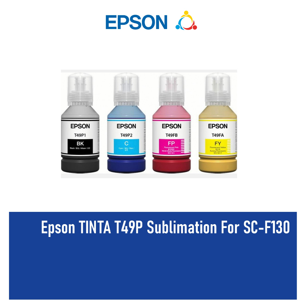 Jual TINTA EPSON T49P Dye-Sublimation Textile SC-F130 | Shopee Indonesia