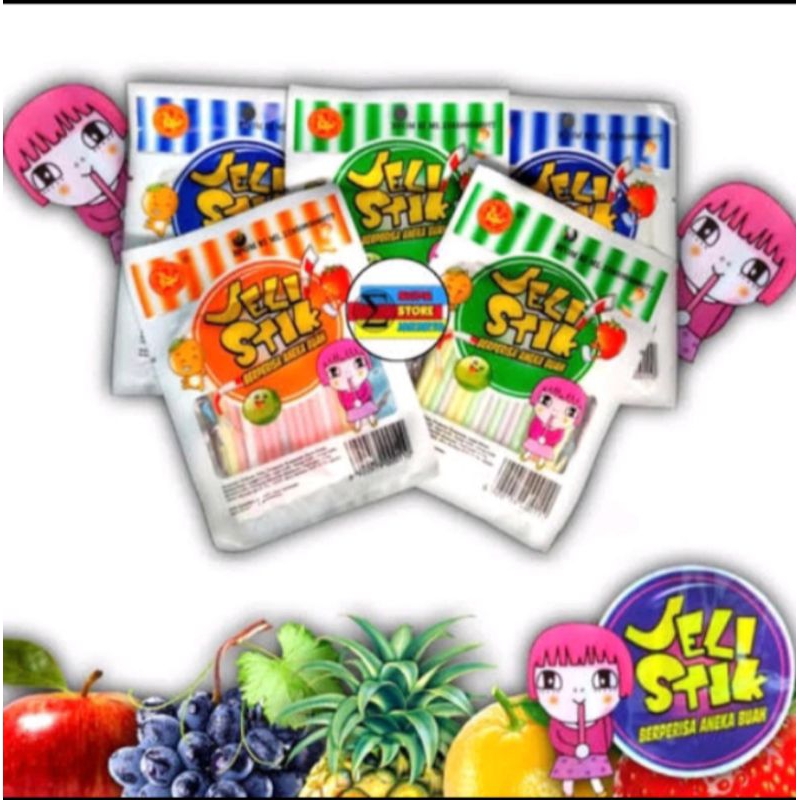 Jual 10Pc Permen Jelly Stik Pendek | Shopee Indonesia