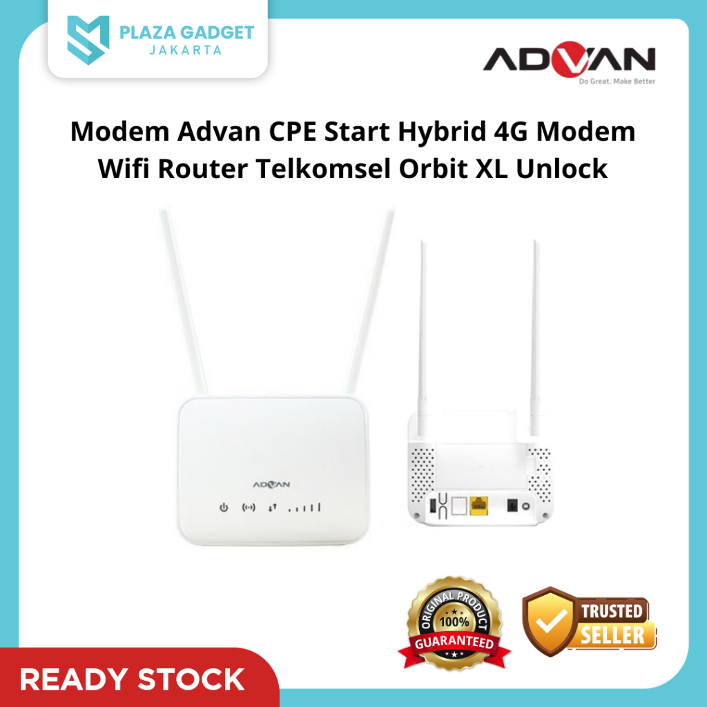 Jual Modem Advan CPE Start Hybrid 4G Modem Wifi Router Telkomsel Orbit ...