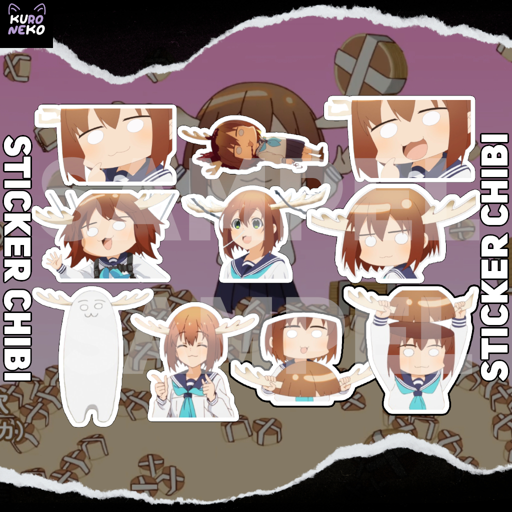 Jual STICKER CHIBI ANIME SHIKANOKO NOKO | NOKOTAN (PART 2) | Shopee ...
