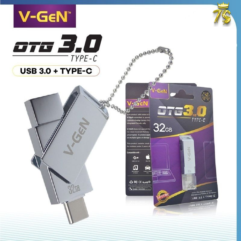 Jual OTG USB TYPE C Vgen 16GB 32GB 64GB 128GB 256GB / USB Flashdisk 3 0 ...