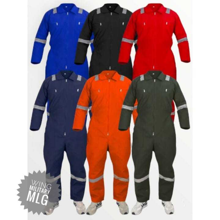 Jual Seragam Coverall Bengkel Wearpack Katelpak list Terlaris | Shopee Indonesia