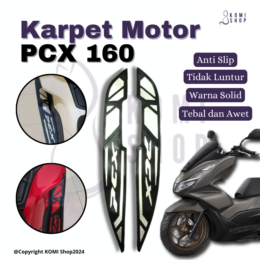 Jual [PCX 160] Karpet Motor PCX 160 / Step Floor PCX 160 / Pijakan Kaki ...