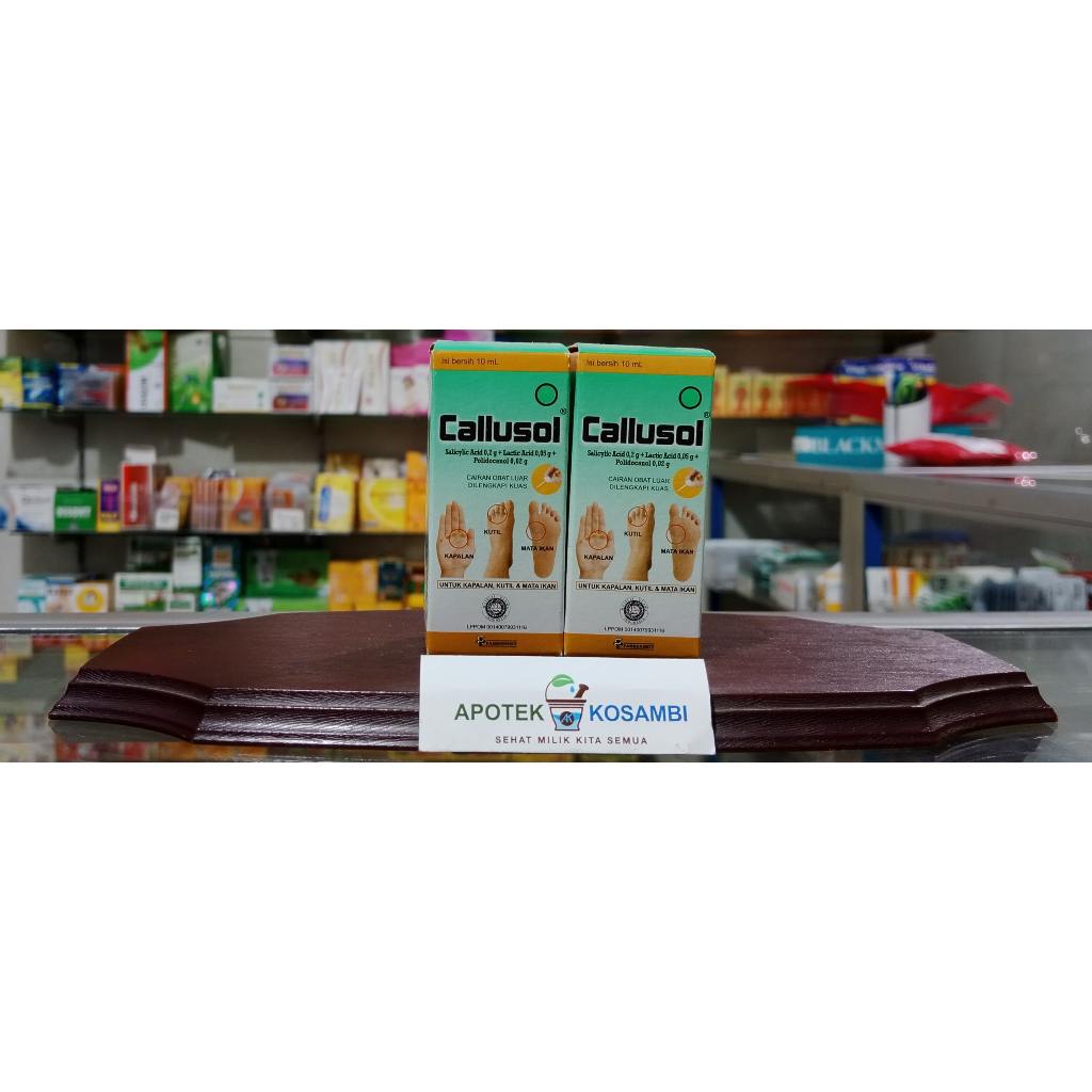 Jual CALLUSOL 10 ML | Shopee Indonesia