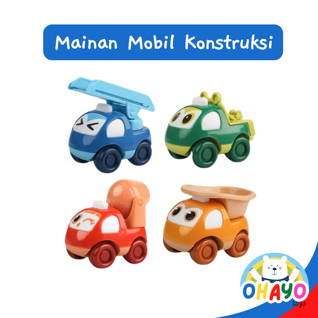 Jual Mainan Edukasi Anak Bayi Mobil Mobilan Molen Konstruksi Truk ...