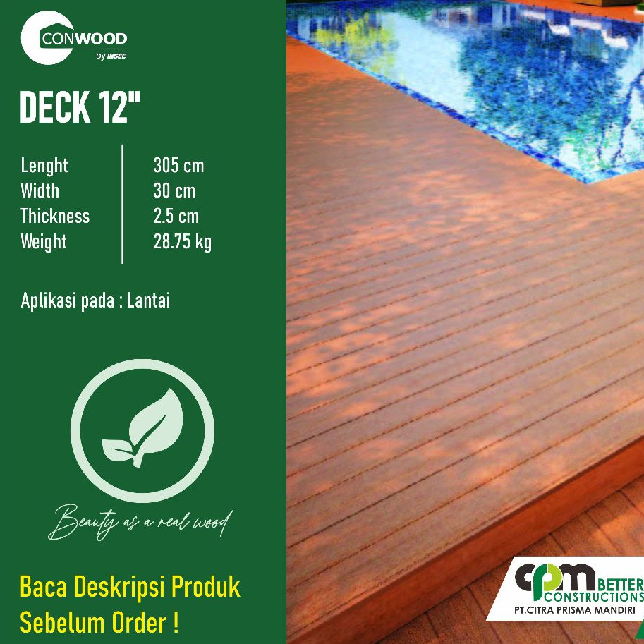Jual Conwood Deck 12" (D0, D1, D2, D3) | Shopee Indonesia