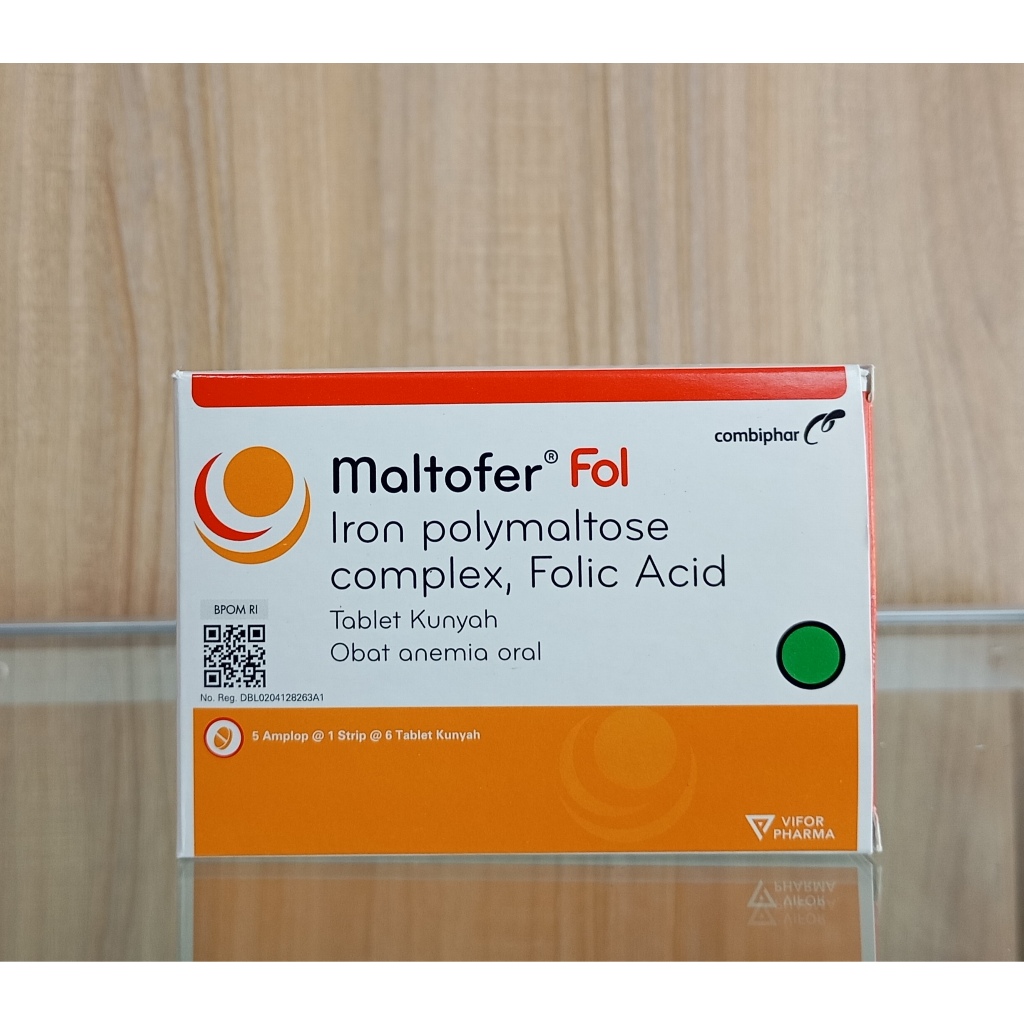 Jual Maltofer Fol Chewable (1 Strip @ 6 Tablet) | Shopee Indonesia