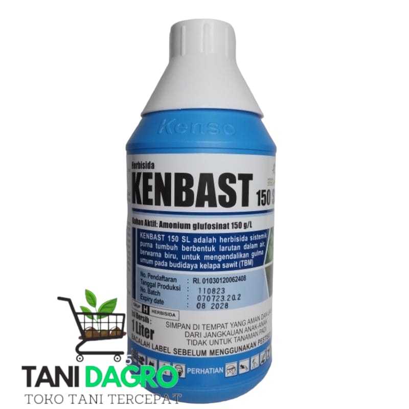 Jual HERBISIDA KENBAST 150 SL herbisida amonium glufosinat untuk Rumput ...