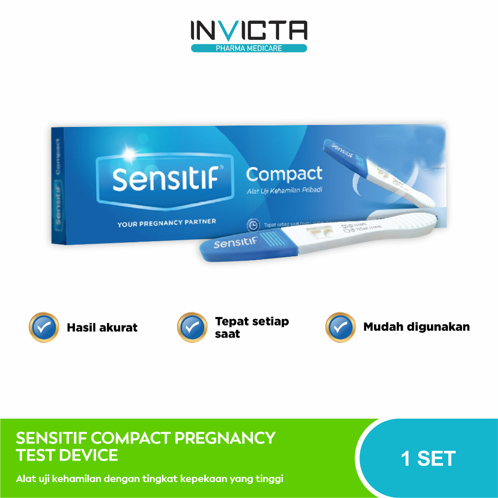 Jual Sensitif Compact Pregnancy Test Device - 1 SET | Shopee Indonesia