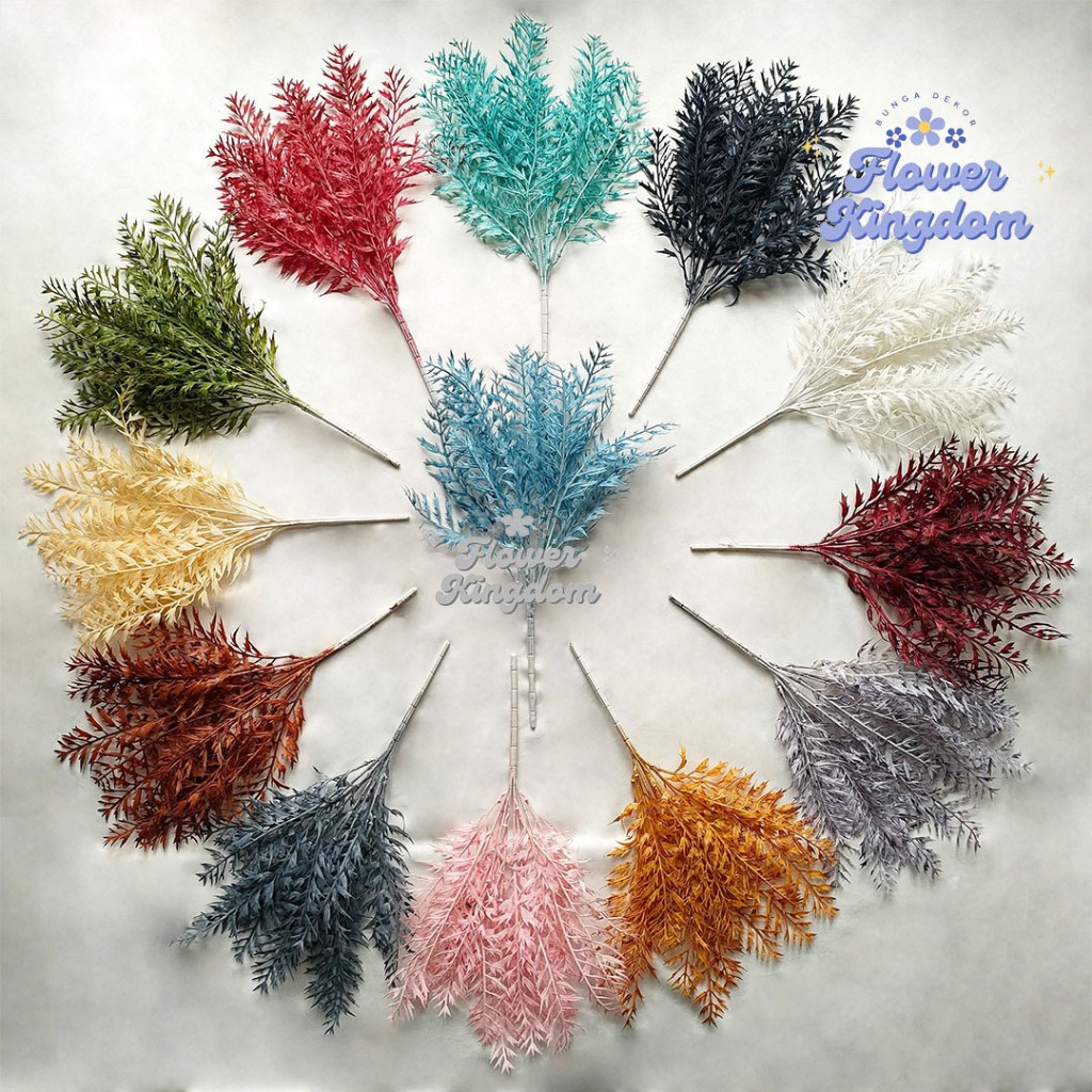 Jual Artificial Misty Grass Daun Pakis Artificial Rumput Paslu Hiasan ...