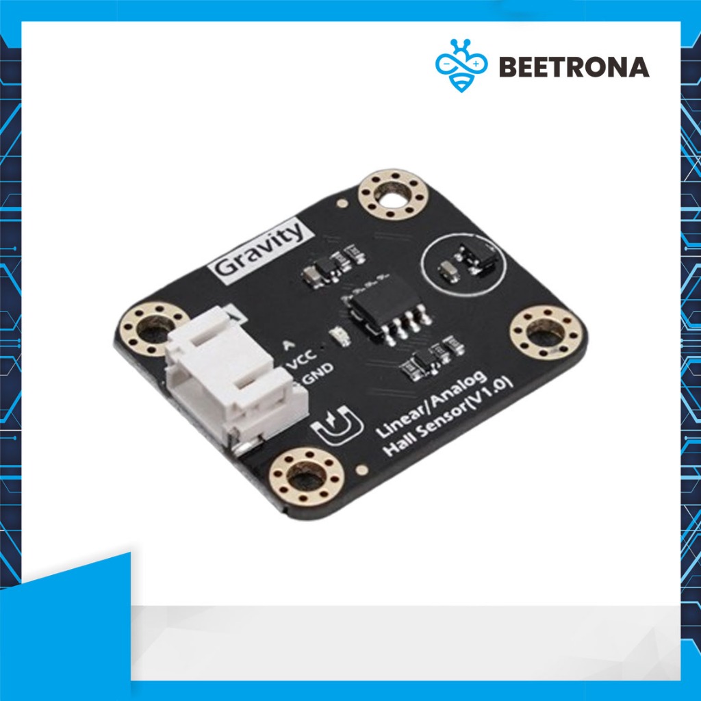 Jual DFRobot Gravity Linear / Analog Hall Effect Sensor with ±1200 GS Magnetic Field Range ...